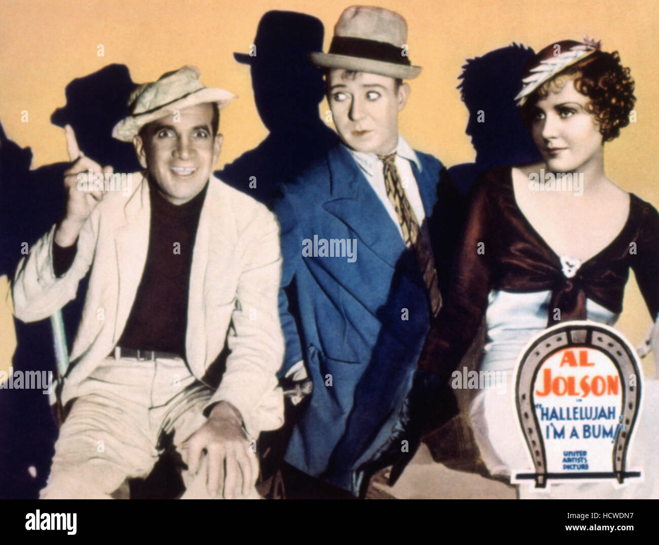 HALLELUJAH, I'M A BUM!, Al Jolson, Harry Langdon, Madge Evans, 1933 ...