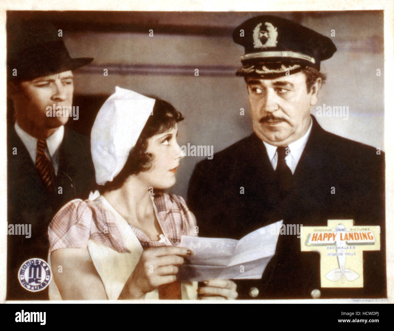 HAPPY LANDING, Jacqueline Wells (aka Julie Bishop), Noah Beery, 1934 ...