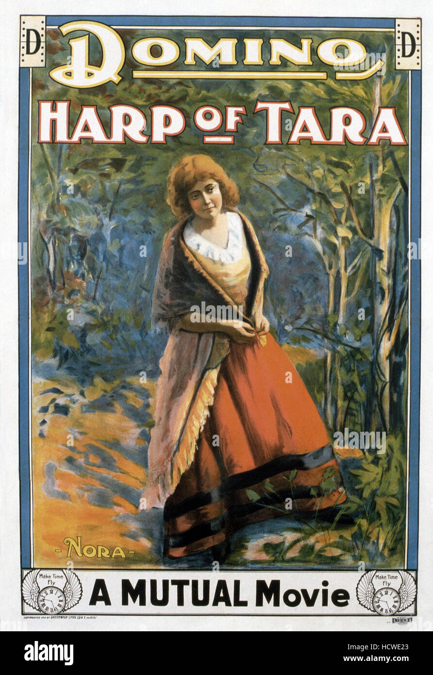 HARP OF TARA, Bessie Barriscale, 1914 Stock Photo - Alamy
