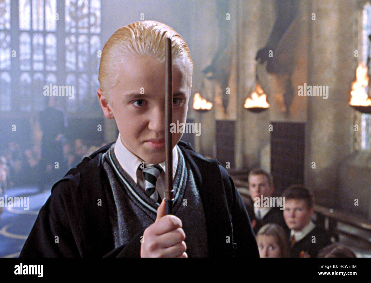 HARRY POTTER AND THE CHAMBER OF SECRETS, Tom Felton, 2002, (c) Warner ...