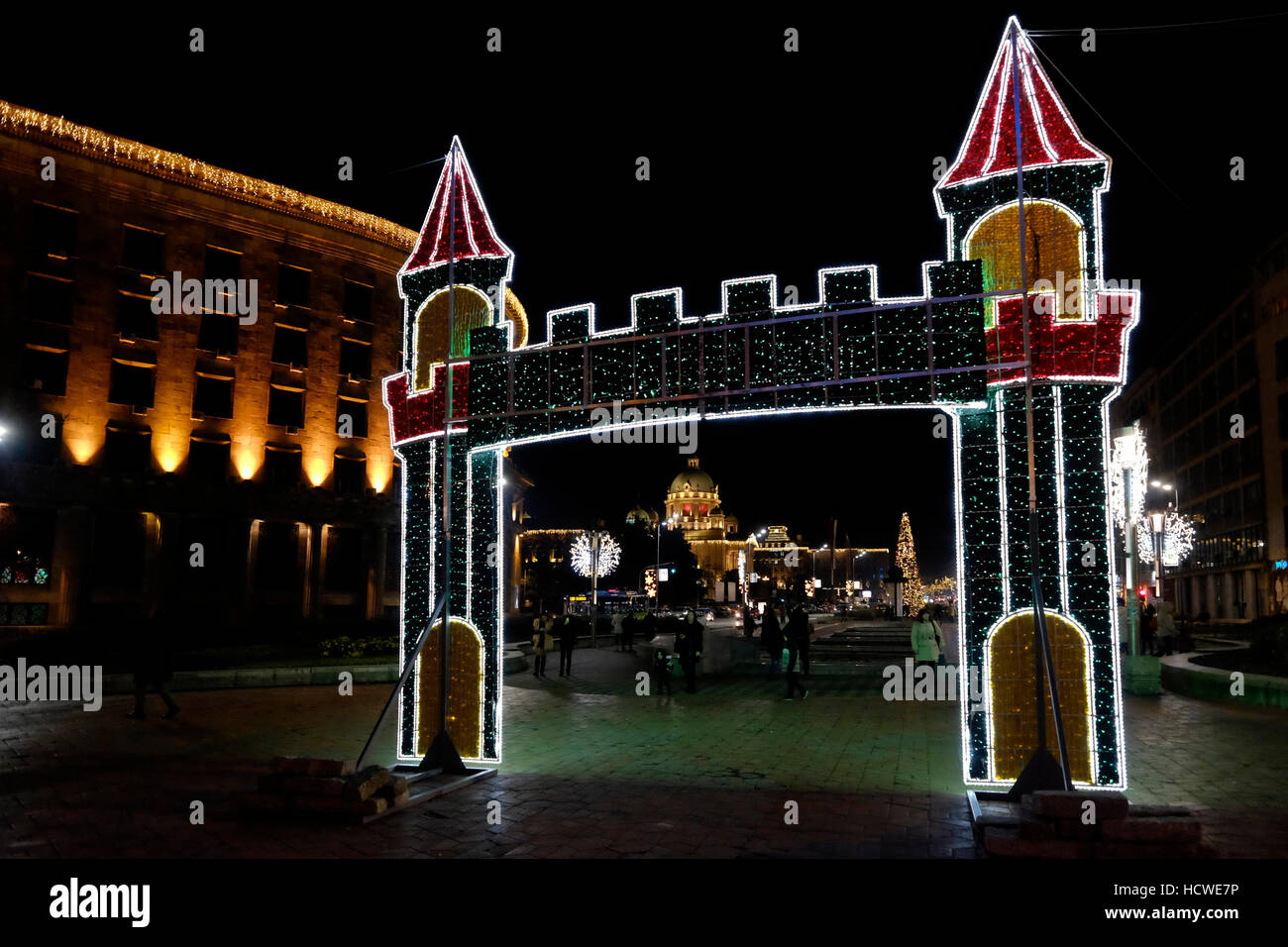 Christmas in belgrade hi-res stock photography and images - Alamy