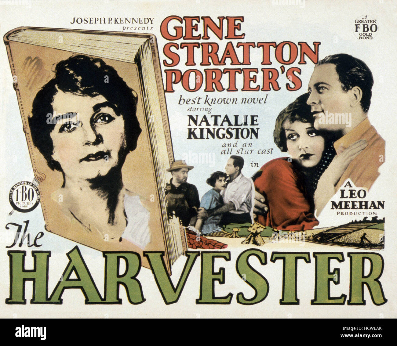 THE HARVESTER, from left: Gene Stratton Porter, William Walling ...