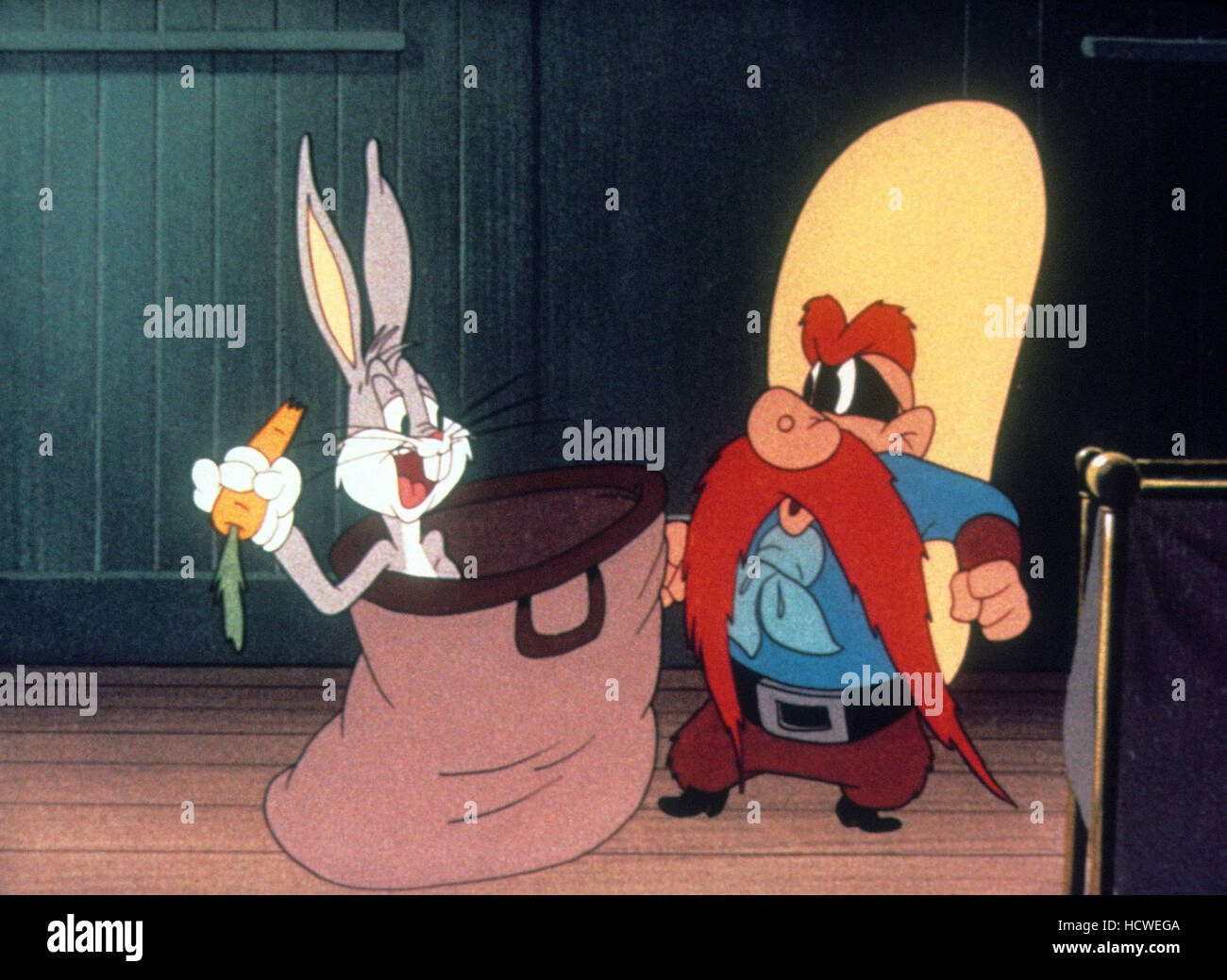 HARE TRIGGER, Bugs Bunny, Yosemite Sam, 1945 Stock Photo - Alamy
