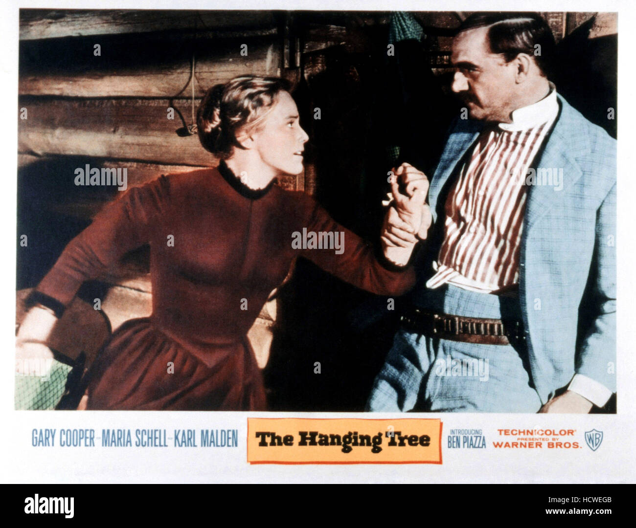 THE HANGING TREE, Maria Schell, Karl Malden, 1959 Stock Photo - Alamy