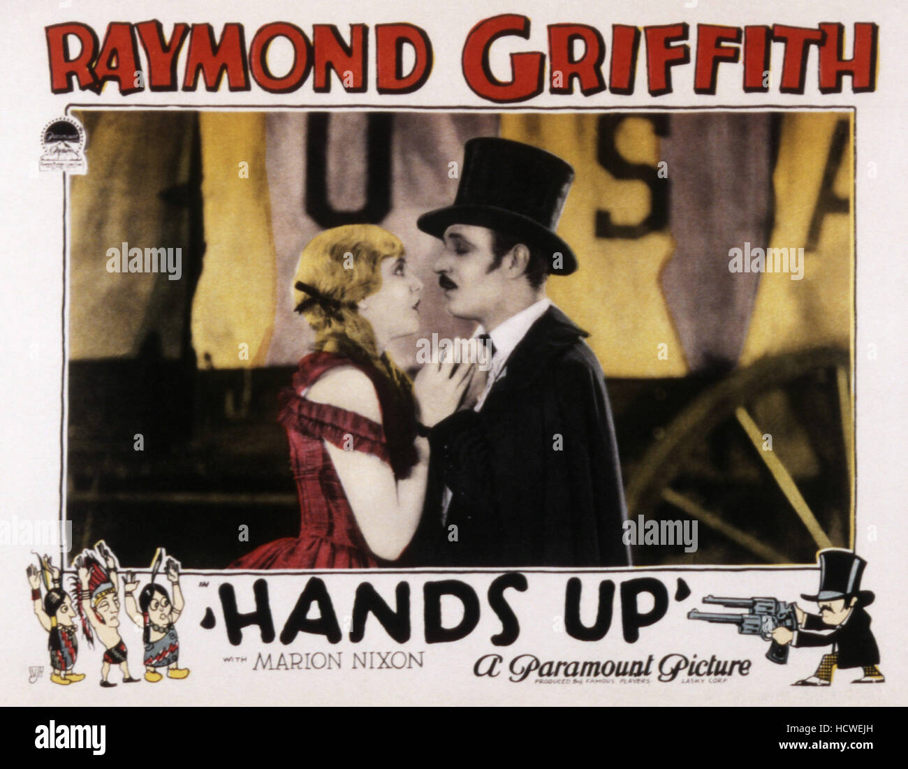 HANDS UP!, Marian Nixon, Raymond Griffith, 1926 Stock Photo - Alamy
