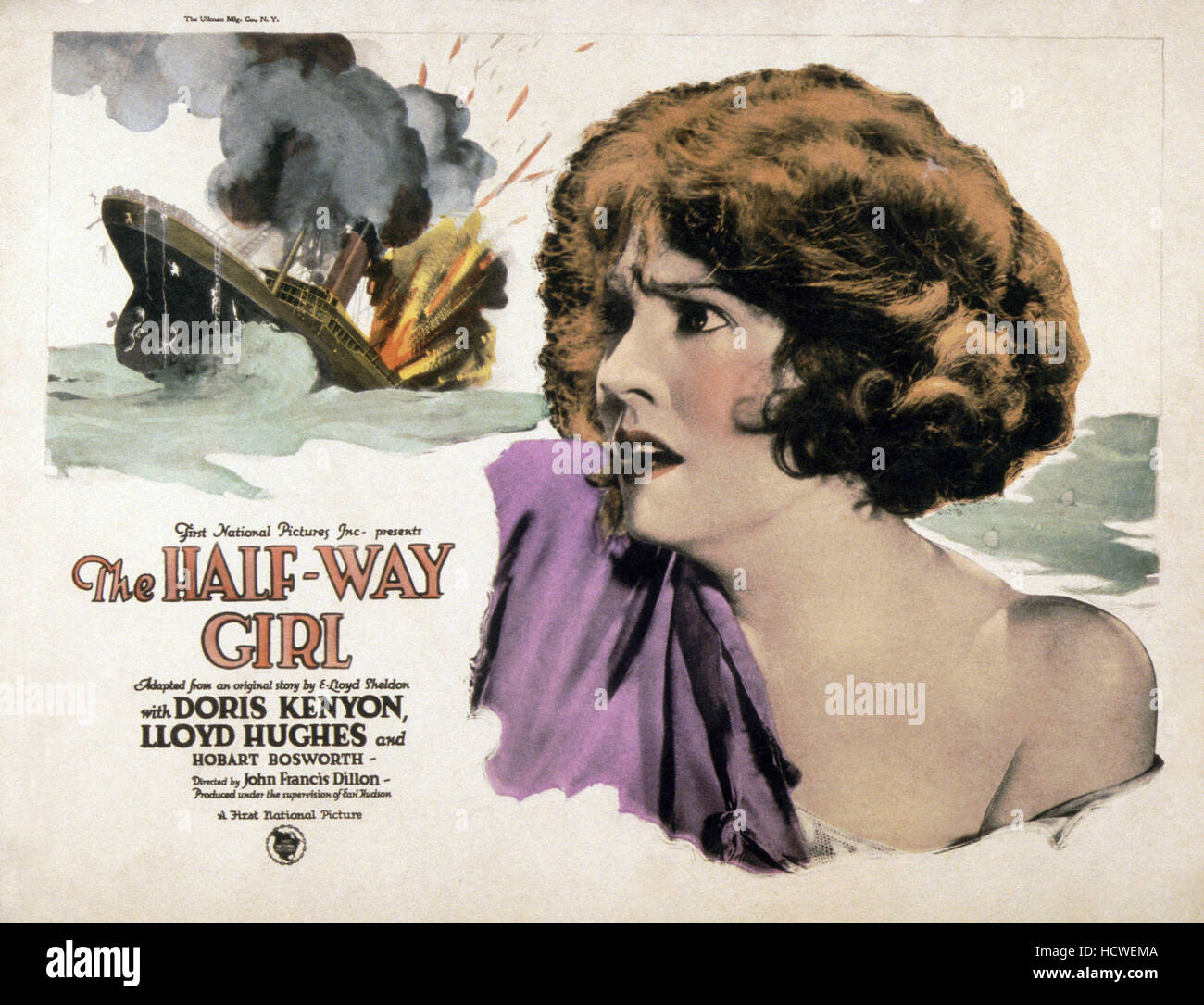THE HALF-WAY GIRL, Doris Kenyon, 1925 Stock Photo - Alamy
