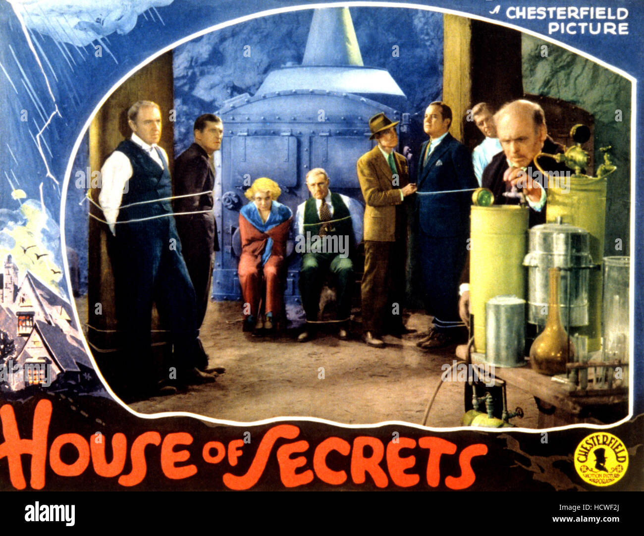 HOUSE OF SECRETS, Muriel Evans, Sidney Blackmer, Leslie Fenton, 1936 ...