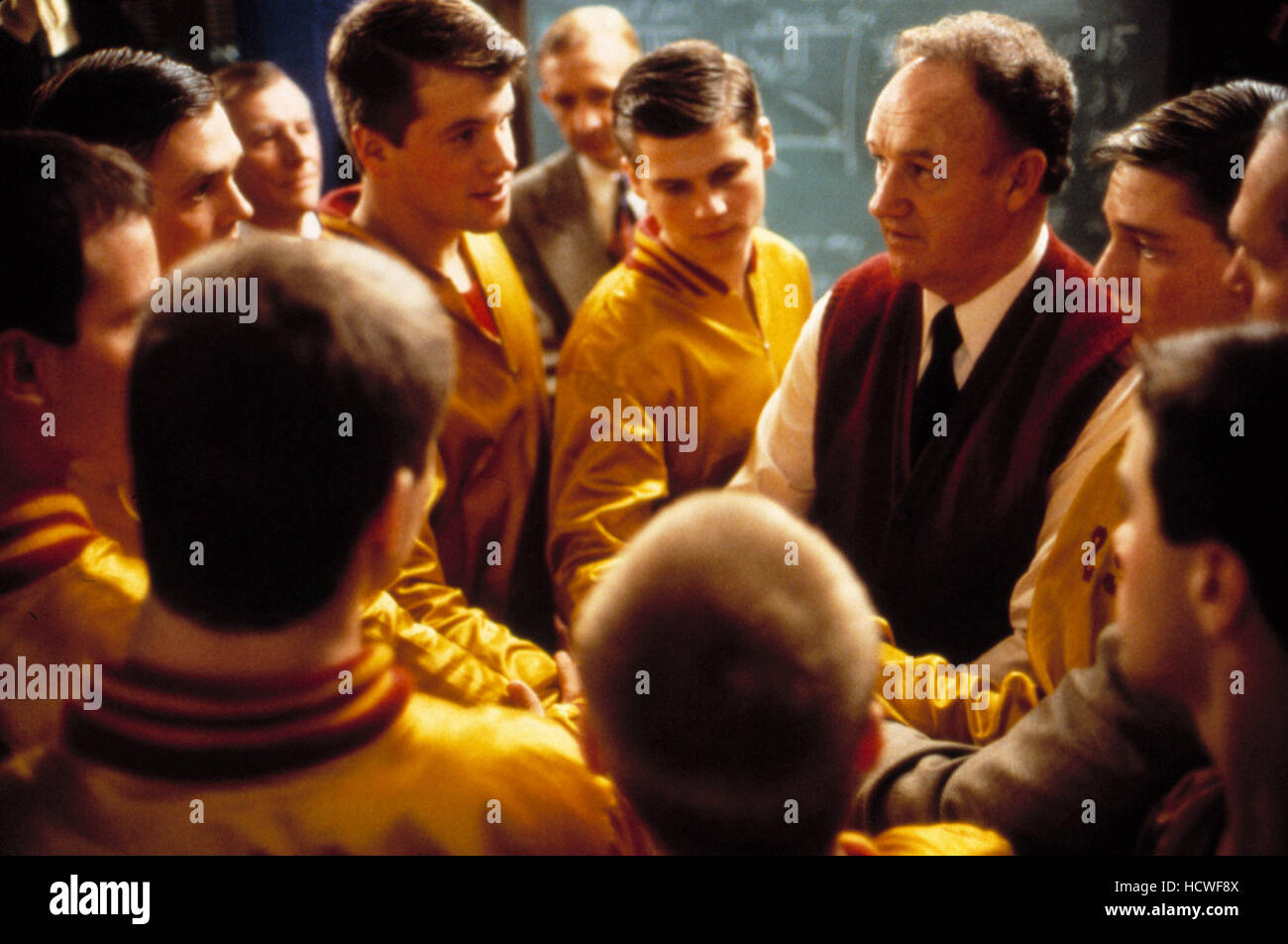 HOOSIERS, Scott Summers, Kent Poole, Gene Hackman, Steve Hollar, 1986 ...