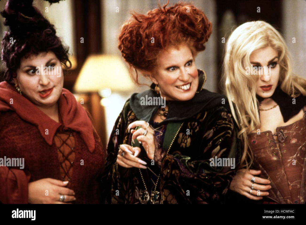 HOCUS POCUS, Kathy Najimy, Bette Midler, Sarah Jessica Parker, 1993 ...