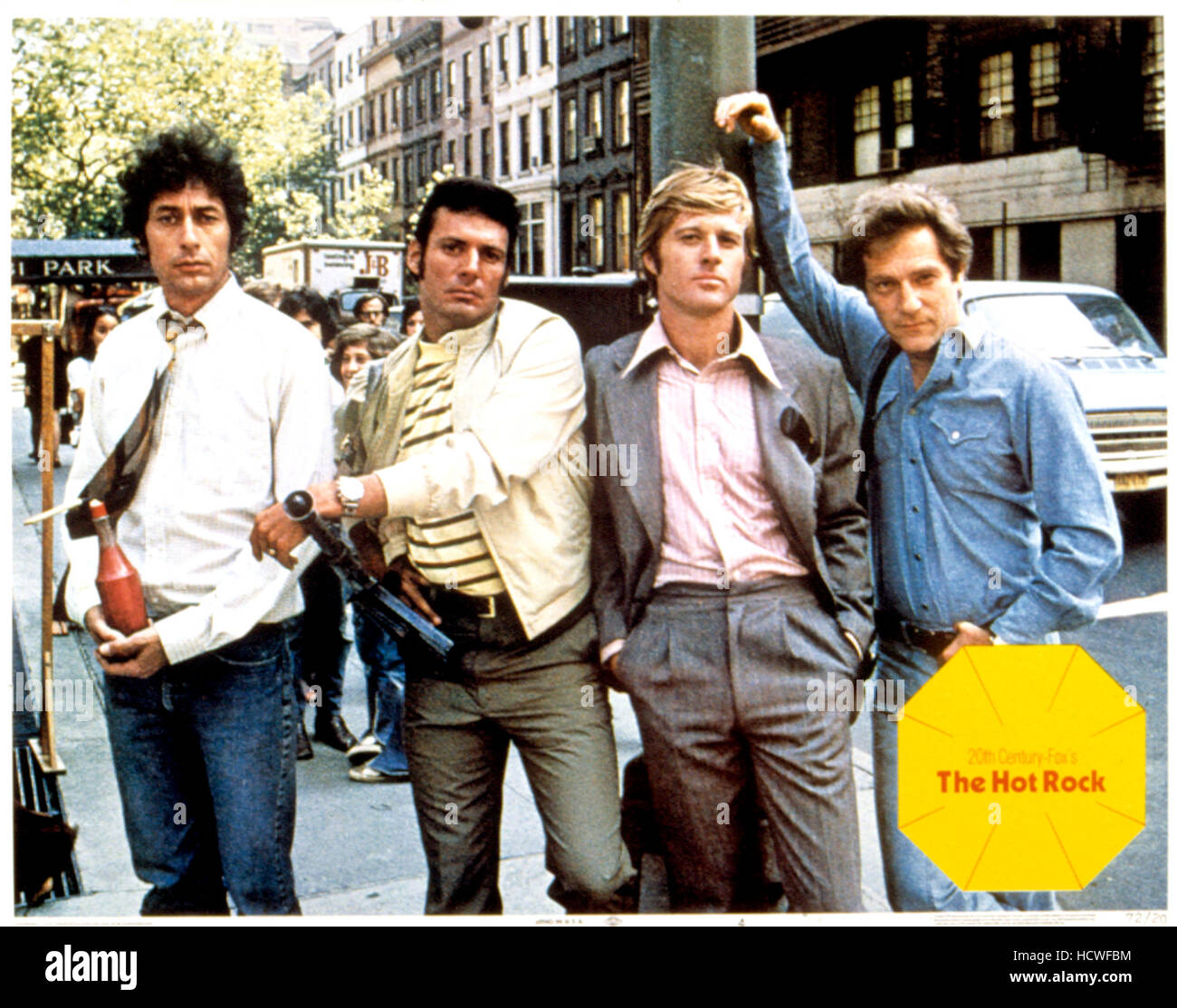 THE HOT ROCK, Paul Sand, Ron Liebman, Robert Redford, George Segal ...