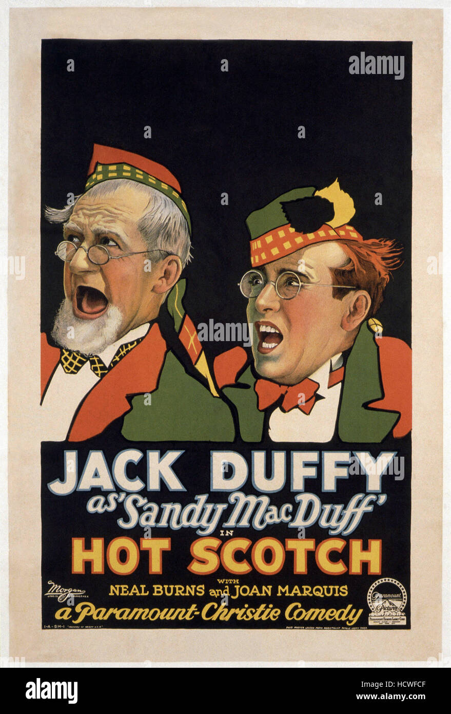 HOT SCOTCH, Jack Duffy (left), 1928 Stock Photo - Alamy
