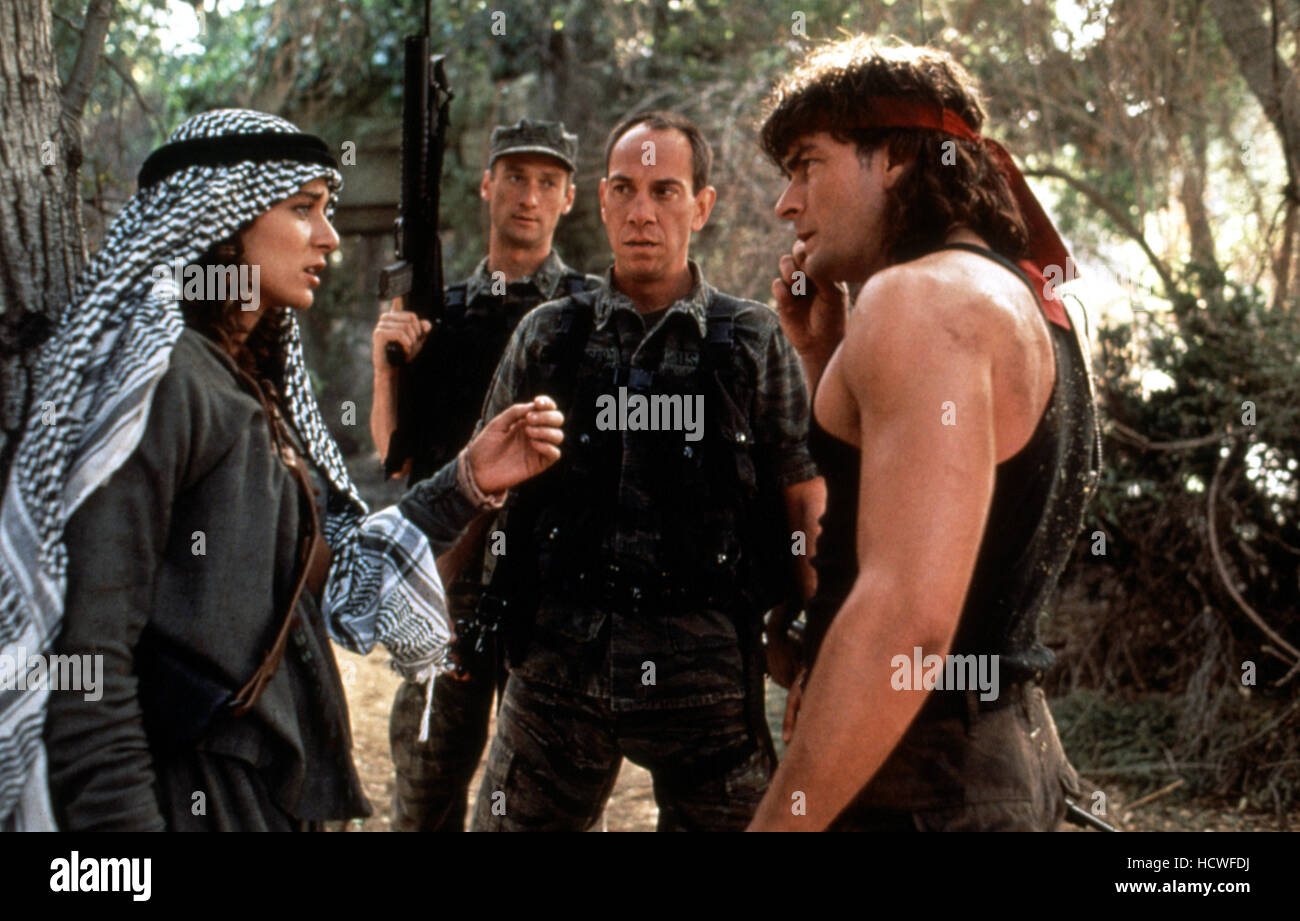 HOT SHOTS! PART DEUX, Valeria Golino, Ryan Stiles, Miguel Ferrer ...