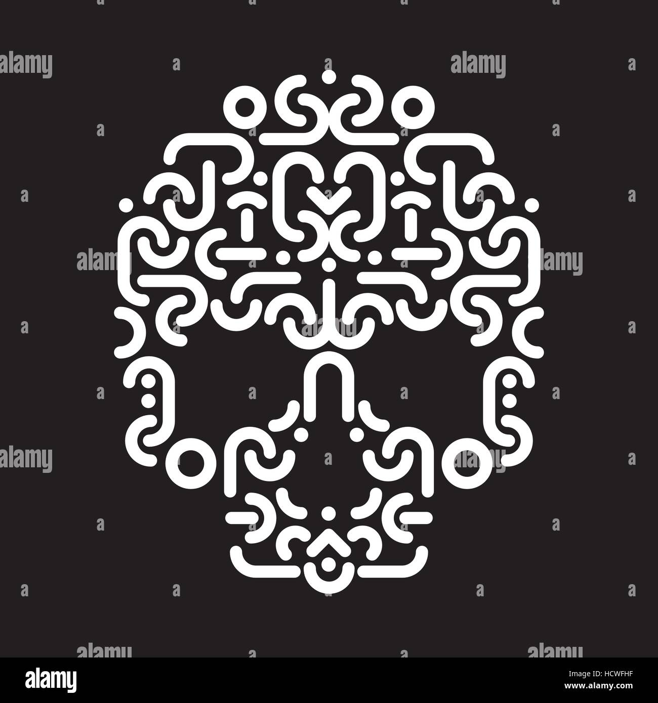 Skull design hi-res stock photography and images - Alamy