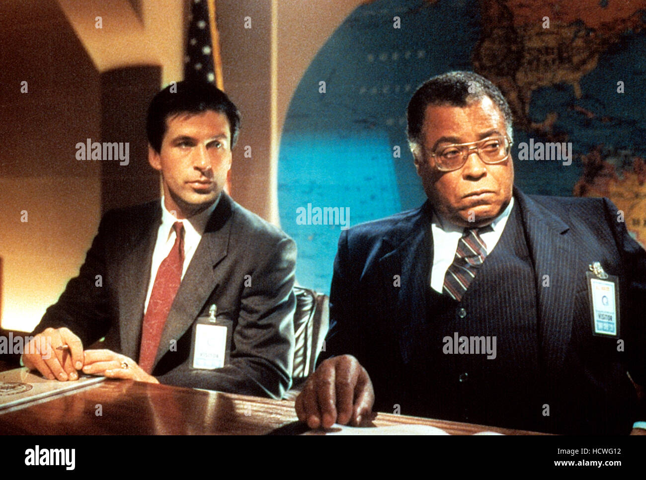THE HUNT FOR RED OCTOBER, Alec Baldwin, James Earl Jones, 1990 Stock ...