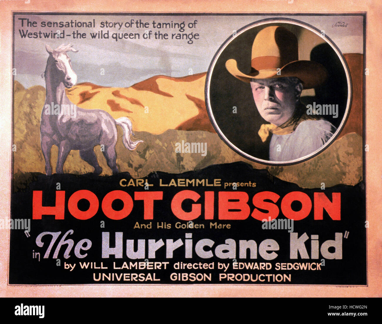 THE HURRICANE KID, Hoot Gibson, 1925 Stock Photo - Alamy