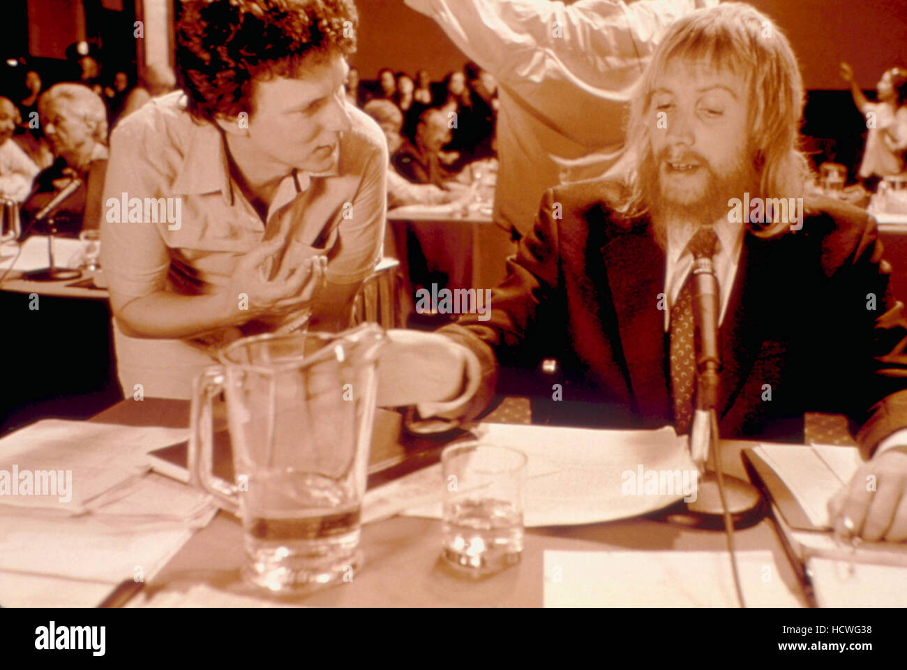 HUMAN NATURE, director Michel Gondry, Rhys Ifans, on set, 2001. (c)Fine ...