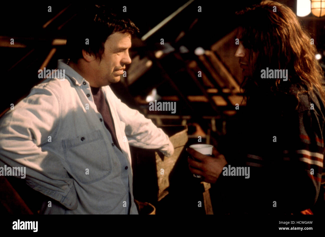 IN DREAMS, director Neil Jordan, Robert Downey Jr. on set, 1999, (c ...