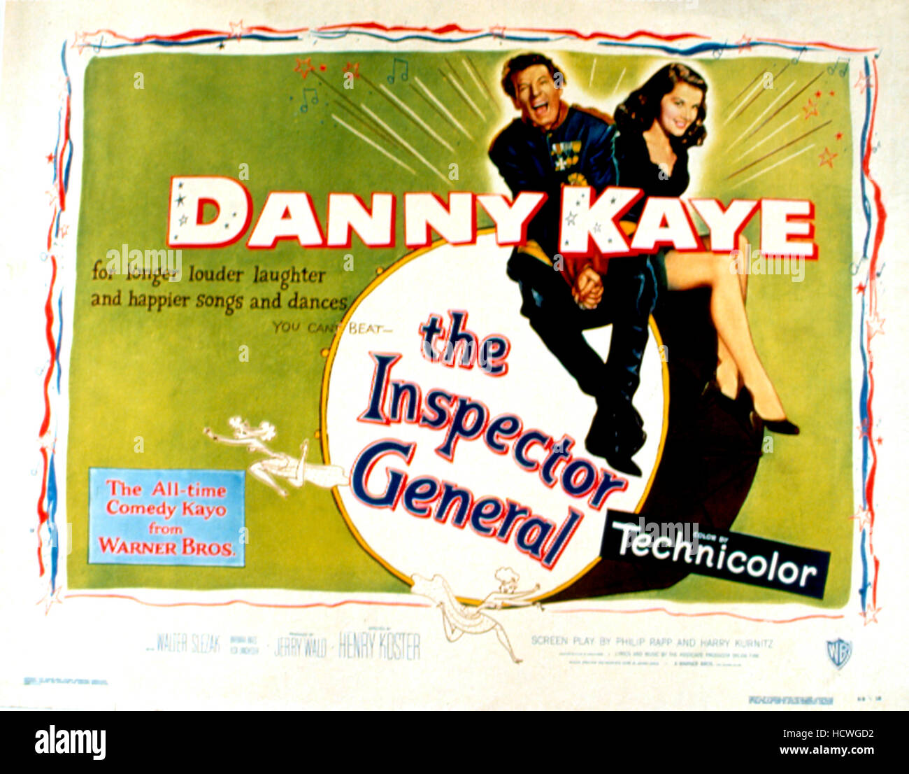 THE INSPECTOR GENERAL, Danny Kaye, Barbara Bates, 1949 Stock Photo - Alamy
