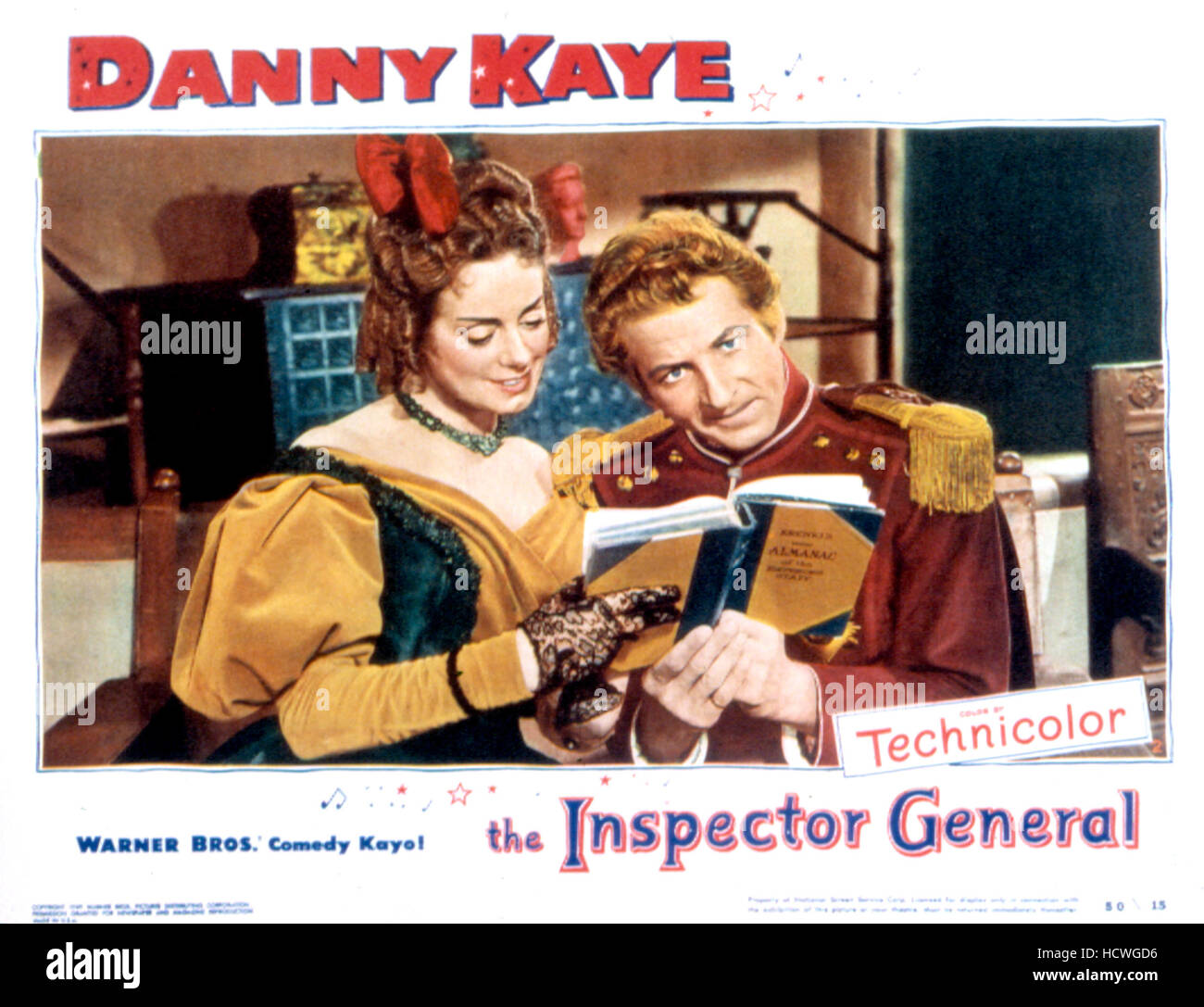 THE INSPECTOR GENERAL, Elsa Lanchester, Danny Kaye, 1949 Stock Photo ...