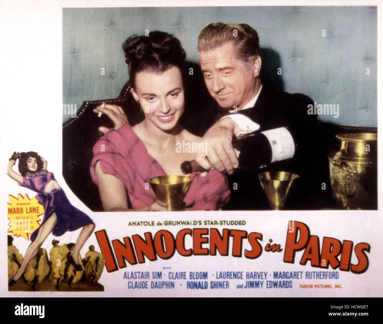 INNOCENTS IN PARIS, Claire Bloom, Claude Dauphin, 1953 Stock Photo - Alamy