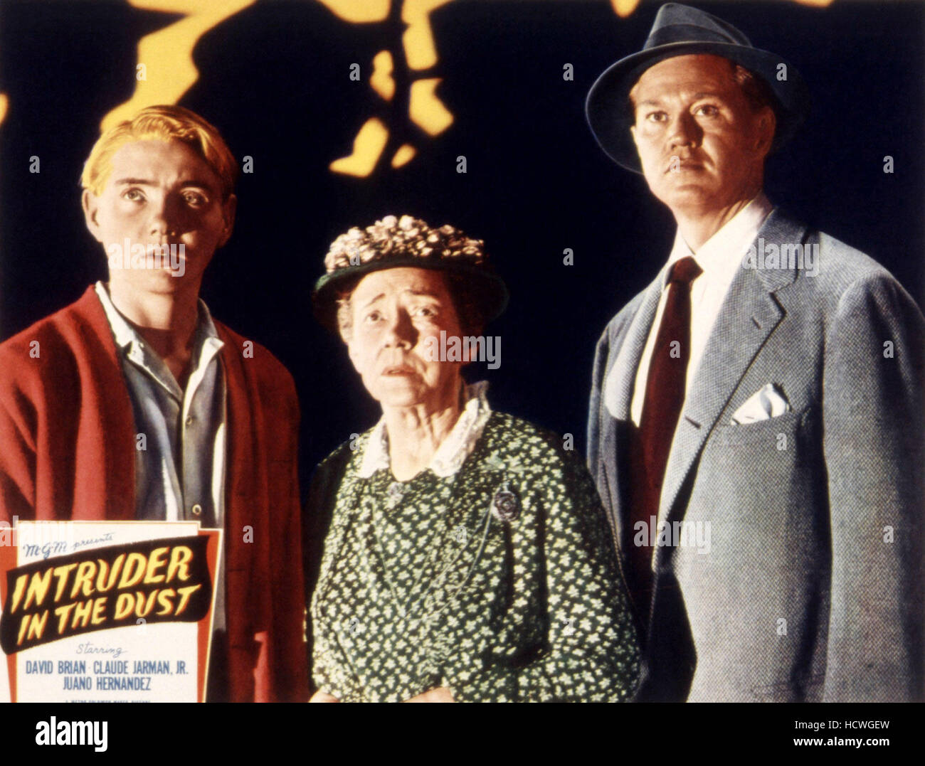 INTRUDER IN THE DUST, Claude Jarman Jr., Elizabeth Patterson, David ...