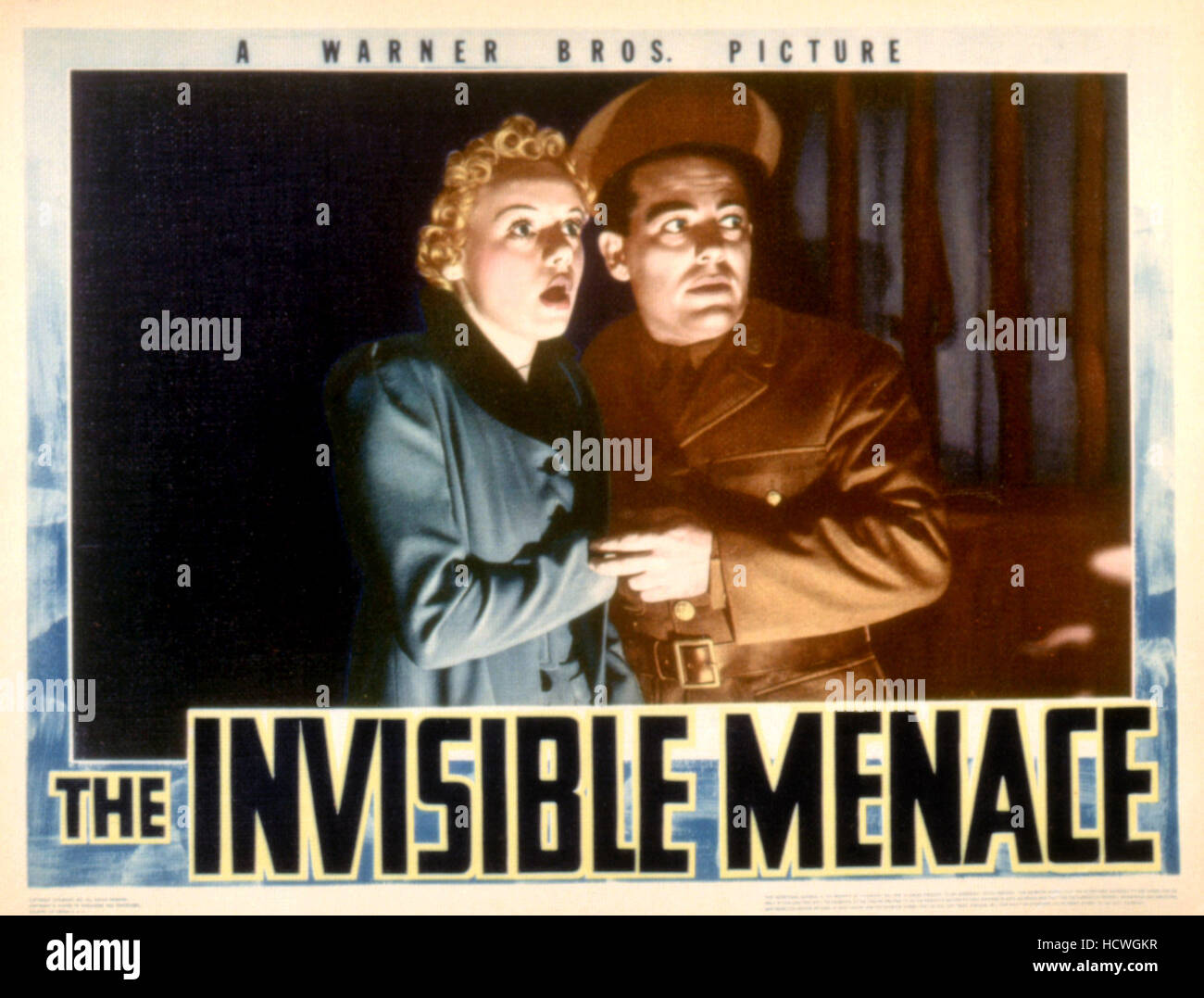 THE INVISIBLE MENACE, Eddie Craven, Marie Wilson, 1938 Stock Photo - Alamy