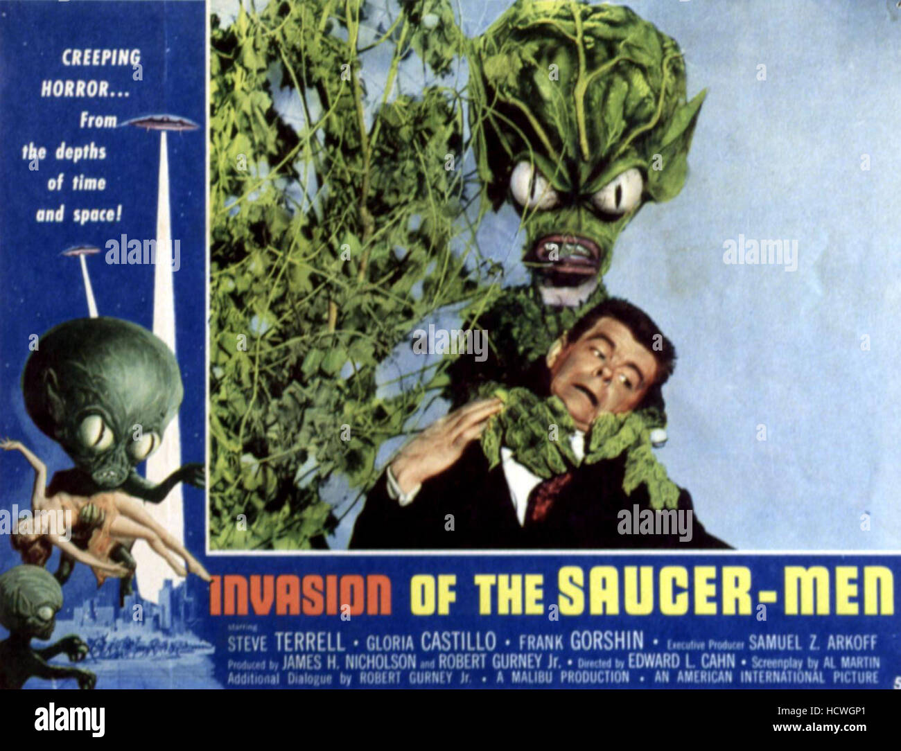 INVASION OF THE SAUCER MEN, 1957 Stock Photo - Alamy
