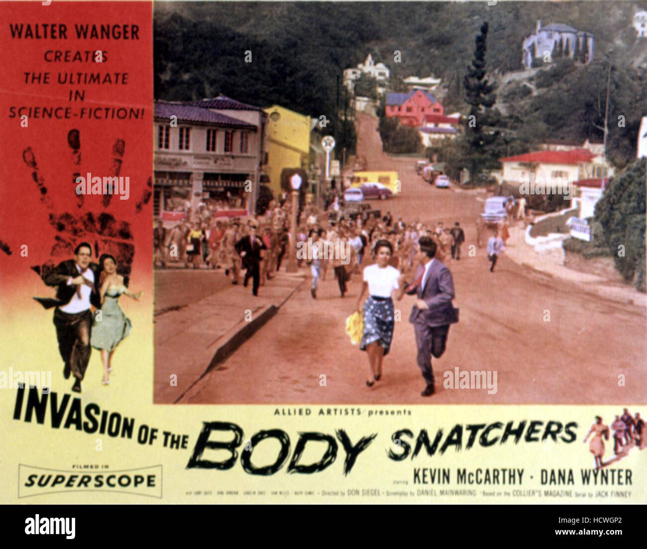 INVASION OF THE BODY SNATCHERS, Dana Wynter, Kevin McCarthy, 1956 Stock ...