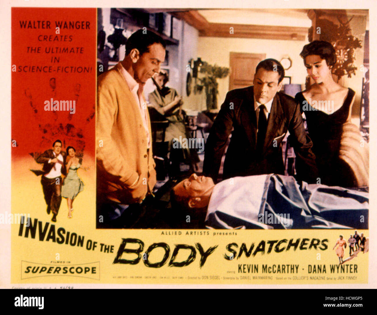 INVASION OF THE BODY SNATCHERS, King Donovan, Kevin McCarthy, Dana ...