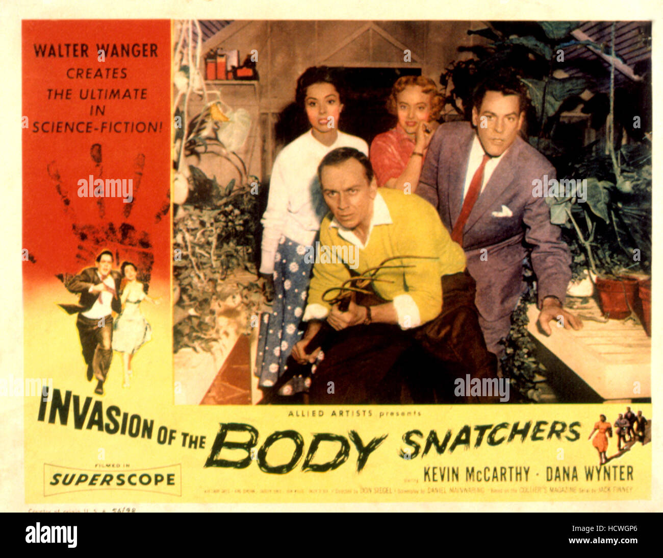 INVASION OF THE BODY SNATCHERS, King Donovan, Dana Wynter, Carolyn ...
