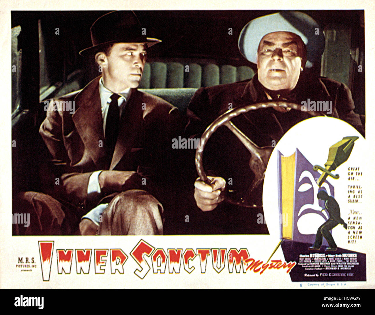 INNER SANCTUM, Charles Russell, Billy House, 1948 Stock Photo - Alamy