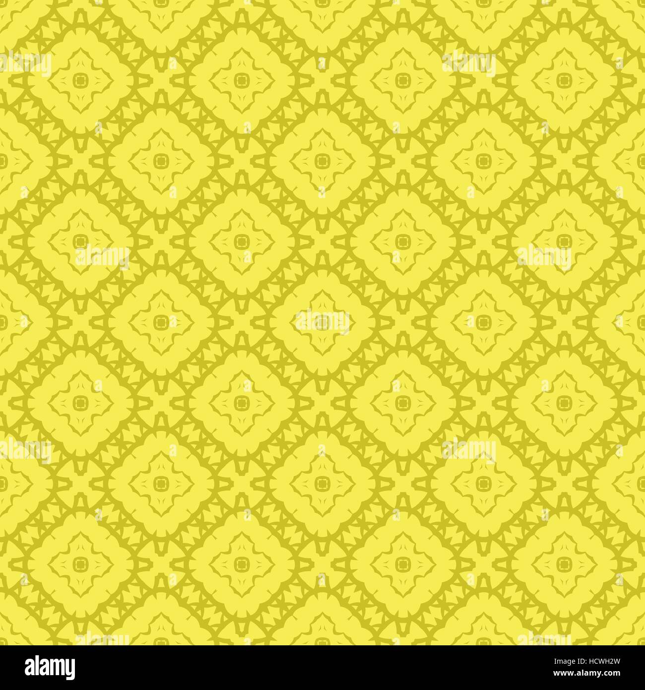 Yellow Ornamental Seamless Line Pattern Stock Vector Image & Art - Alamy