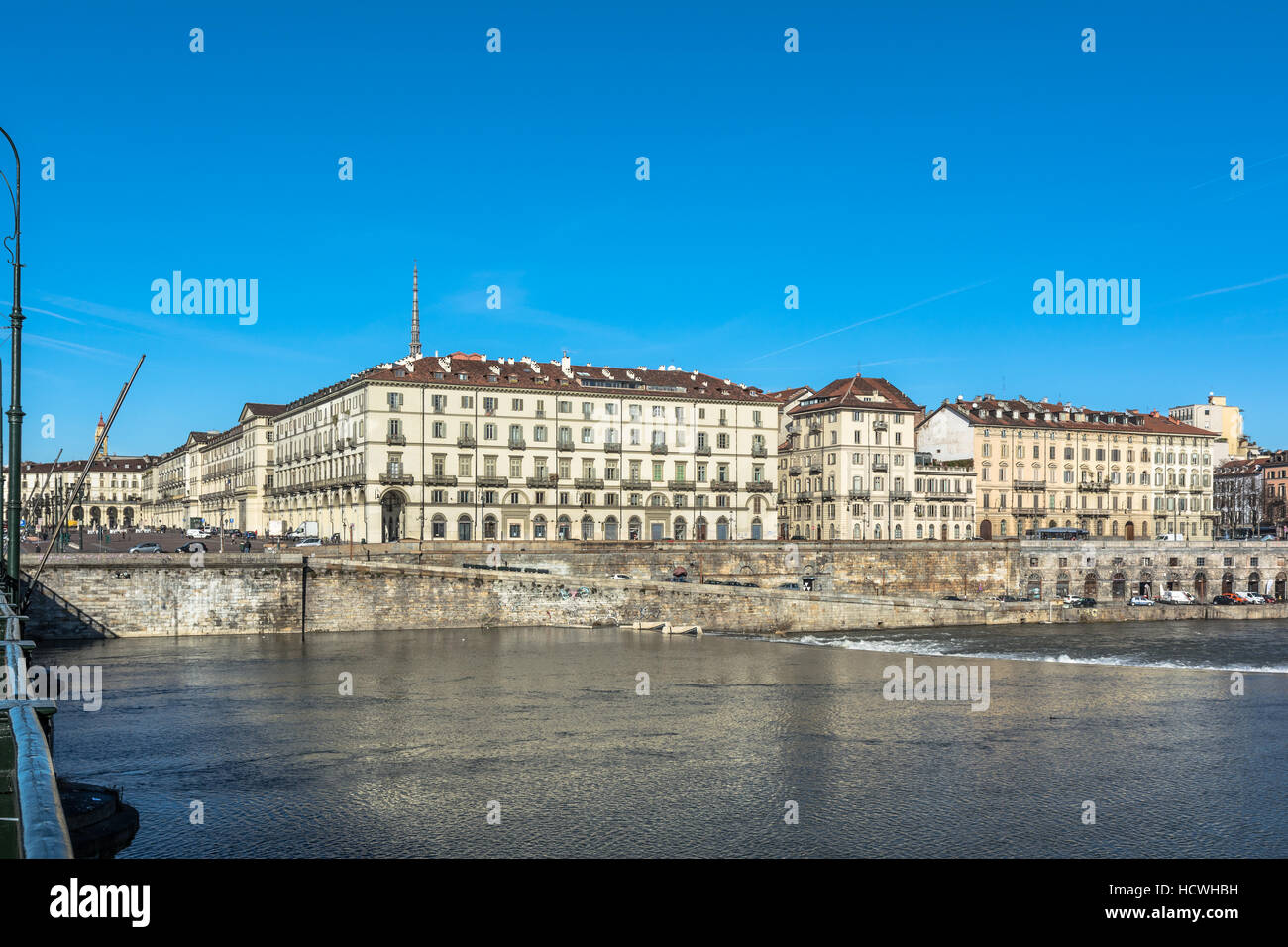 Po river in Turin, Italy Stock Photo - Alamy