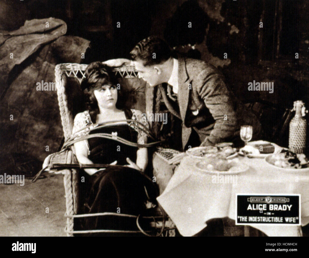 THE INDESTRUCTIBLE WIFE, Alice Brady, Saxon King, 1919 Stock Photo - Alamy
