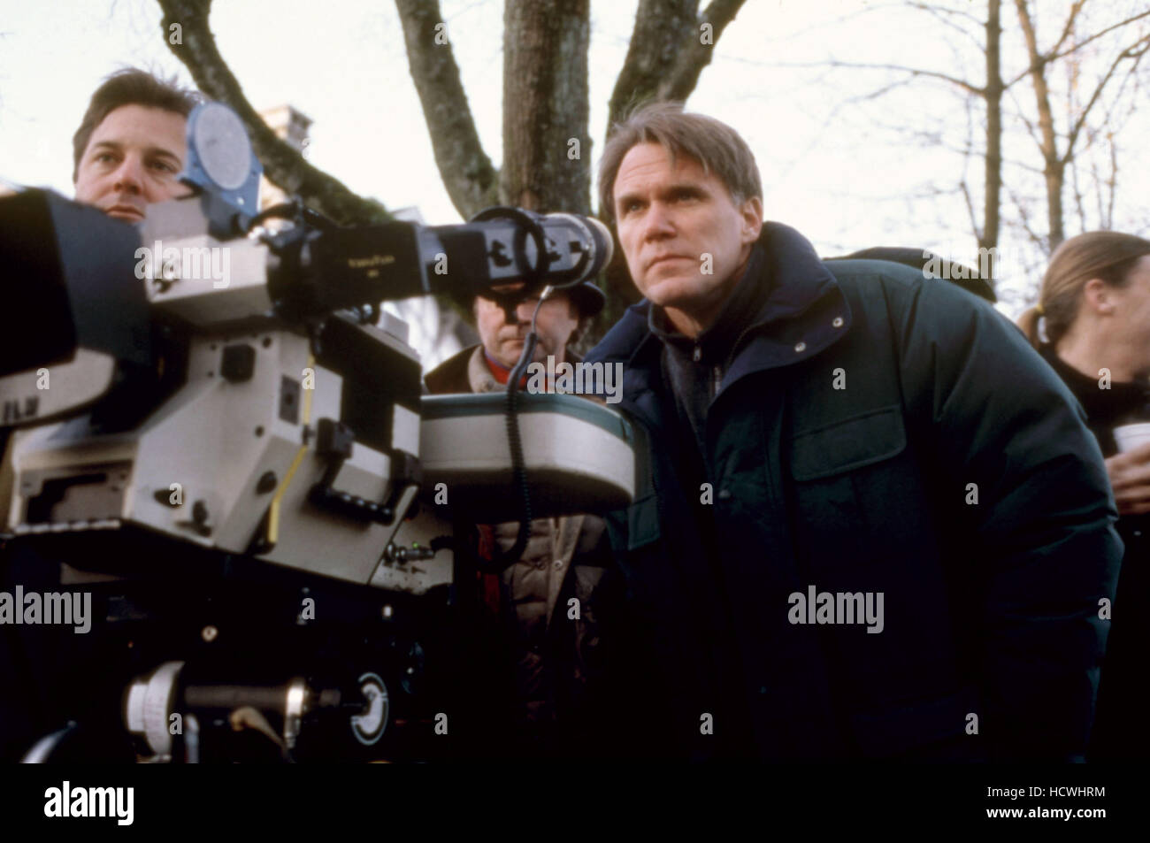 JUMANJI, director Joe Johnston (right), on set, 1995. (c)Columbia ...