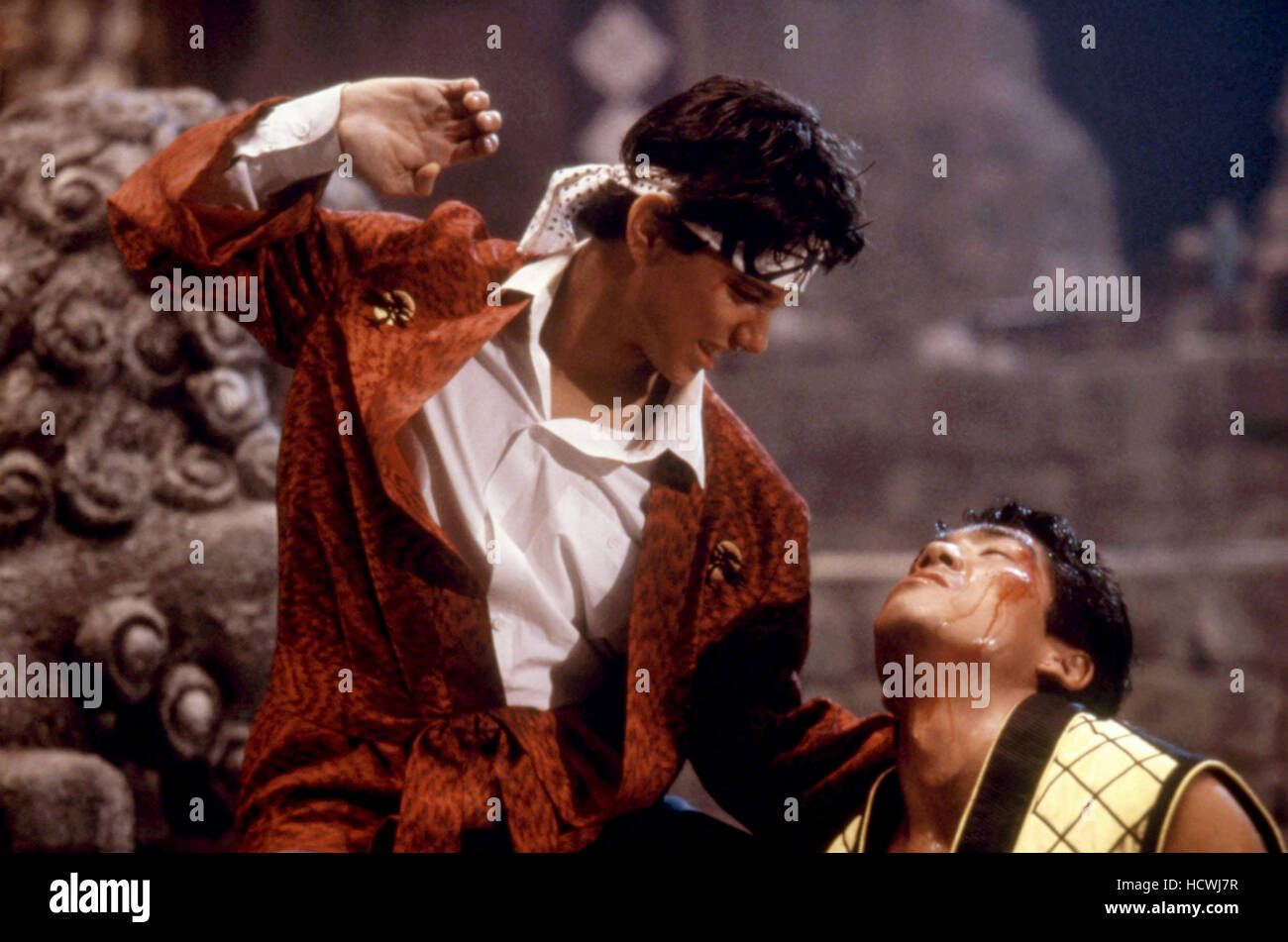 KARATE KID PART II, Ralph Macchio, Yuji Okumoto, 1986, (c)Columbia ...