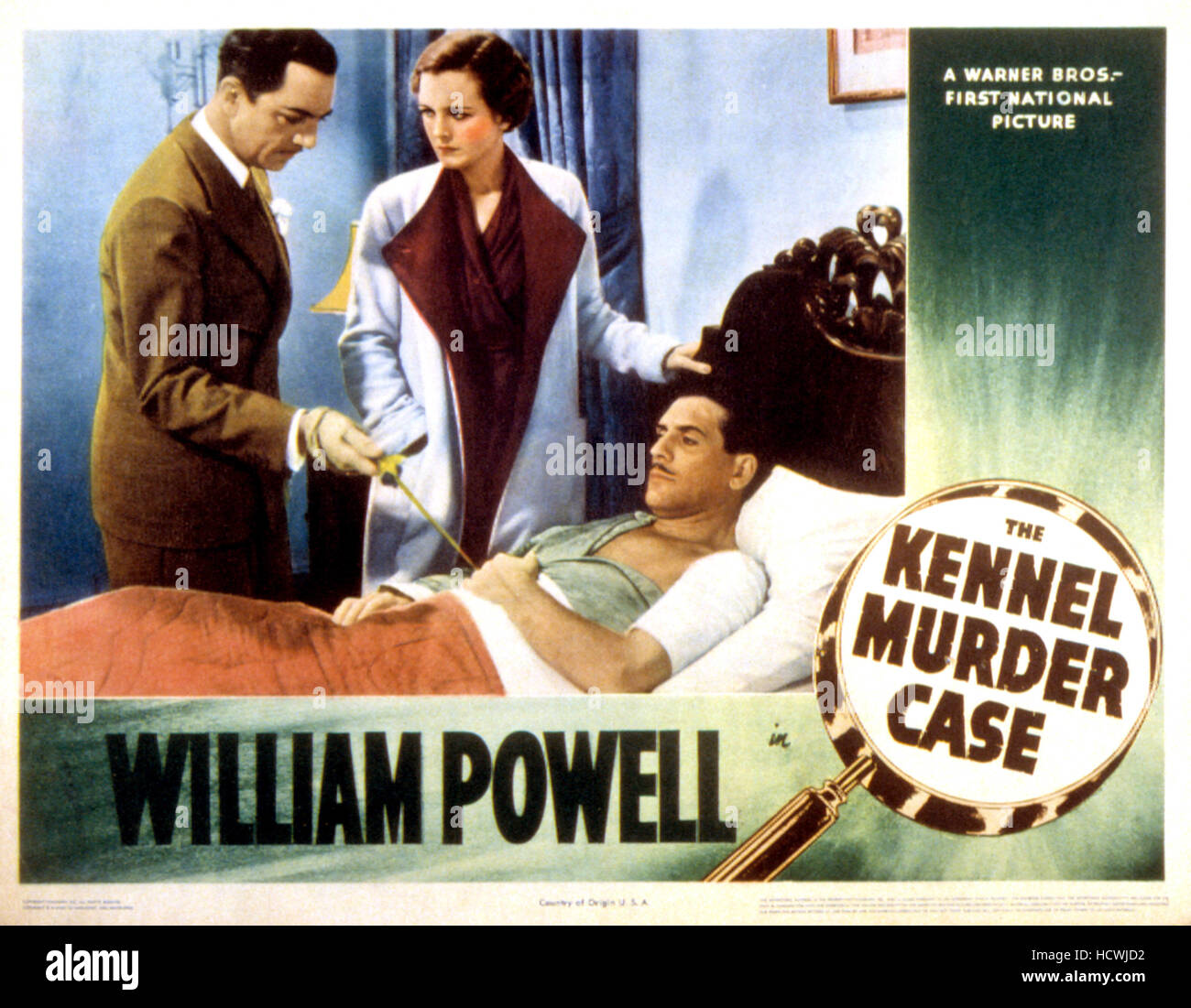 THE KENNEL MURDER CASE, William Powell, Mary Astor, 1933 Stock Photo - Alamy