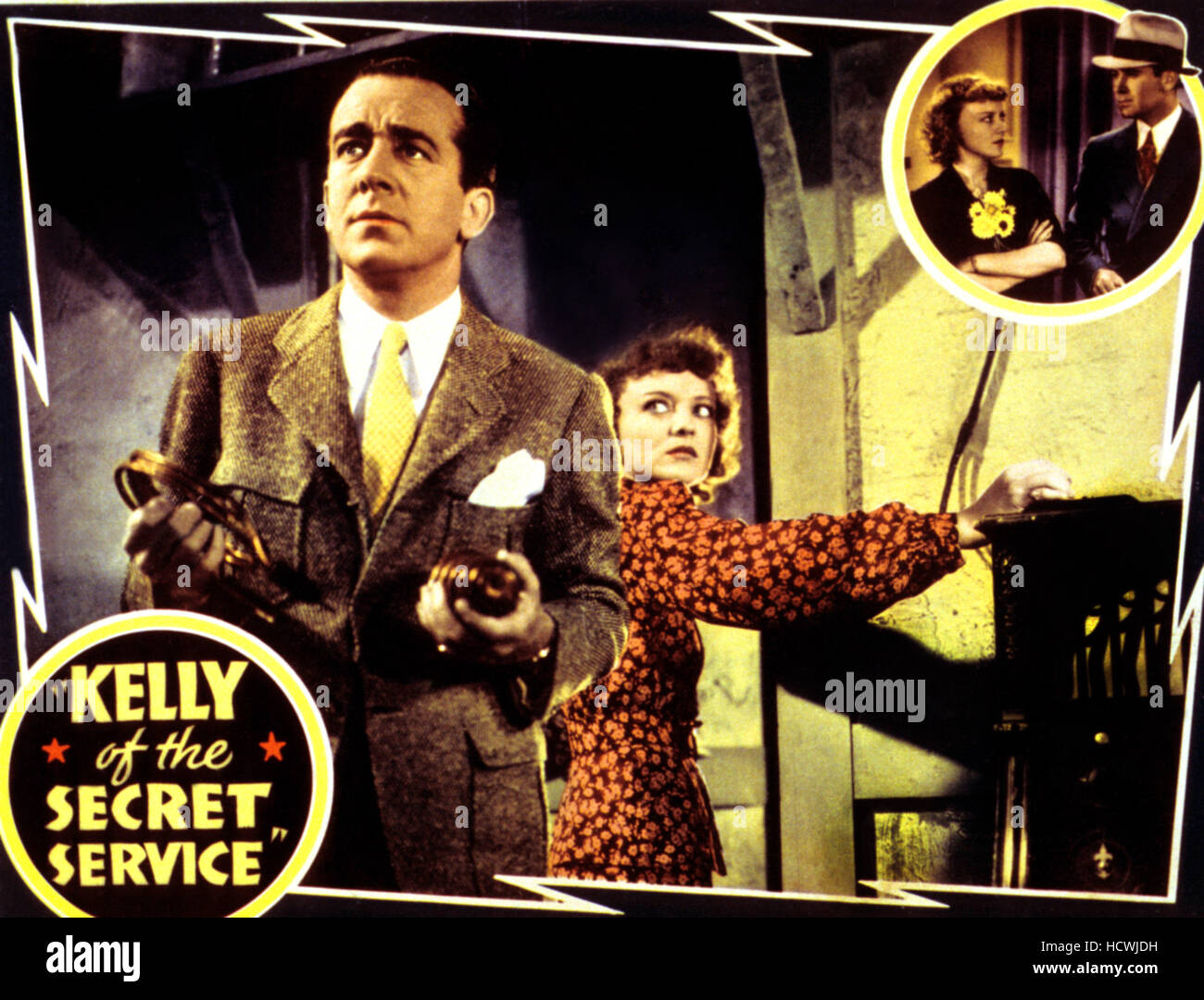 KELLY OF THE SECRET SERVICE, l-r: Lloyd Hughes, Sheila Bromley (aka ...