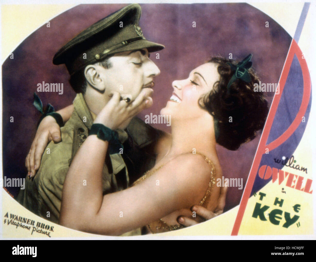 THE KEY, William Powell, Maxine Doyle, 1934 Stock Photo - Alamy