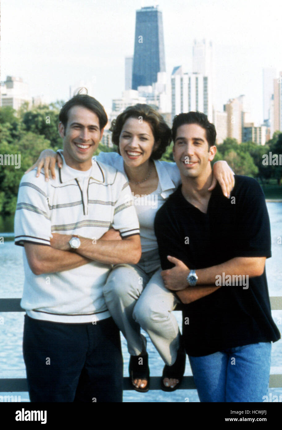 KISSING A FOOL, Jason Lee, Mili Avital, David Schwimmer, 1998 Stock ...