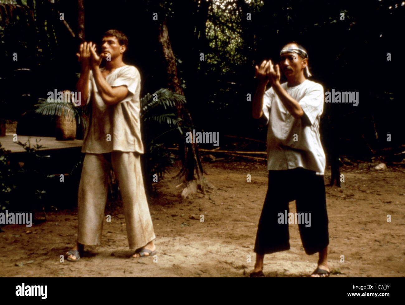 KICKBOXER, Jean-Claude Van Damme (l.), Dennis Chan, 1989, (c)Cannon ...