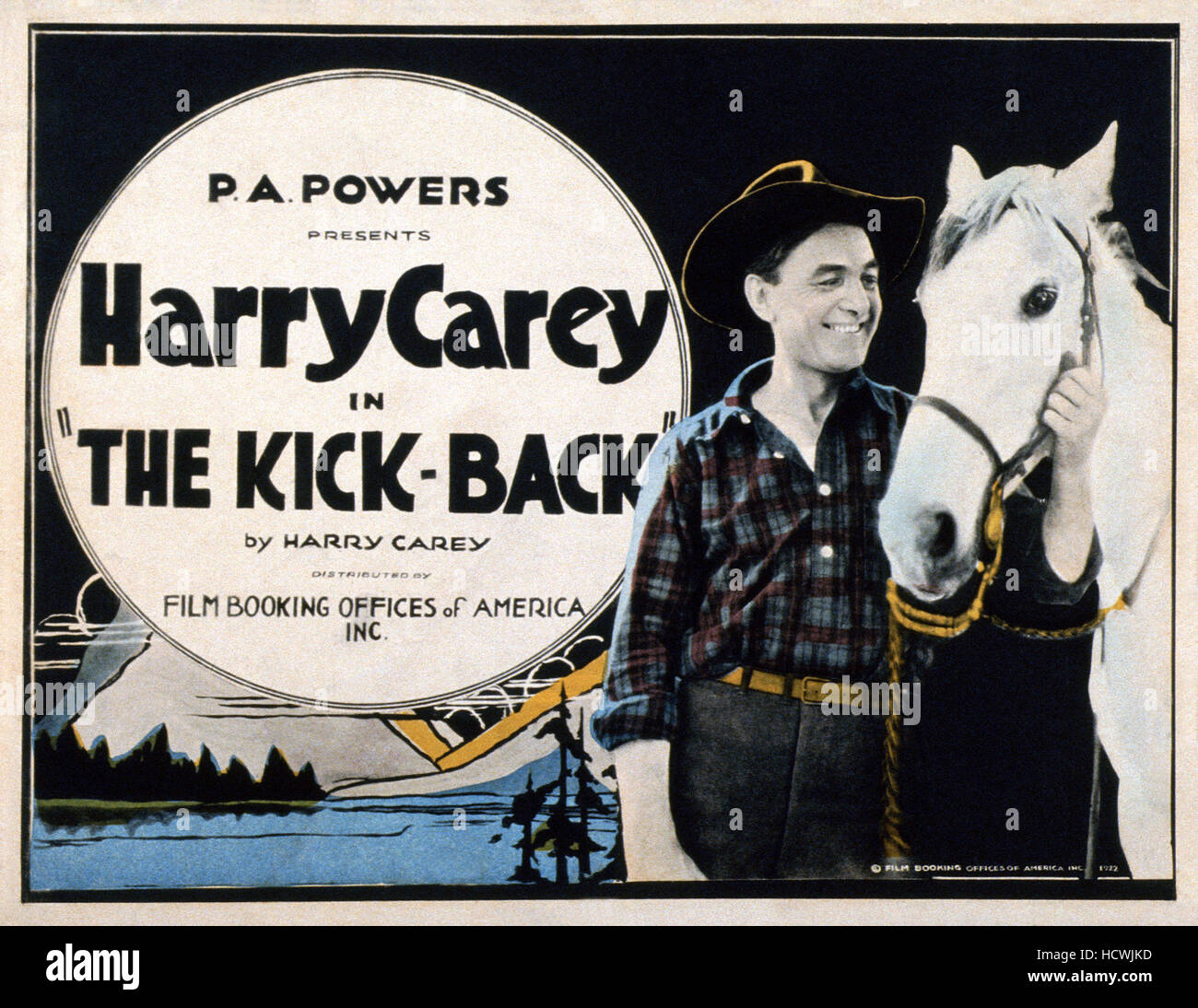 THE KICKBACK, (aka THE KICK-BACK), Harry Carey, 1922 Stock Photo - Alamy