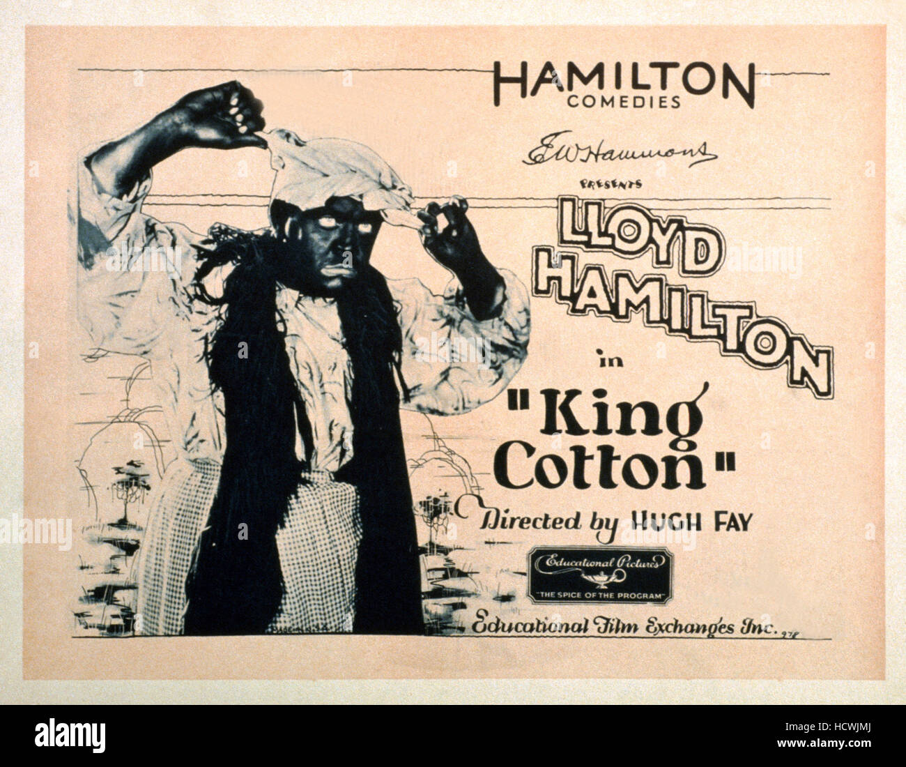 KING COTTON, Lloyd Hamilton, 1925 Stock Photo - Alamy