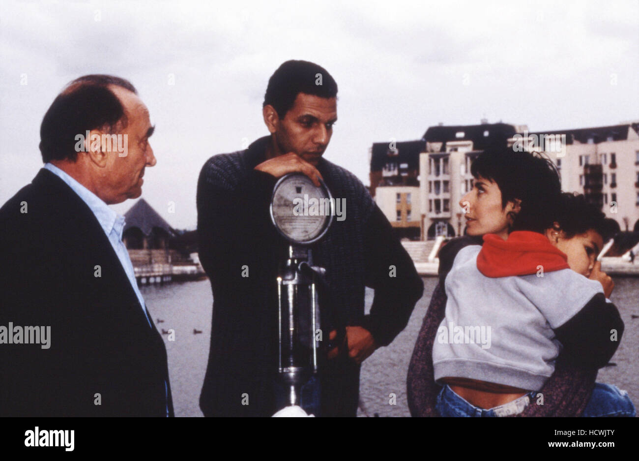 L'AUTRE COTE DE LA MER, Claude Brasseur (left), Roschdy Zem (center ...