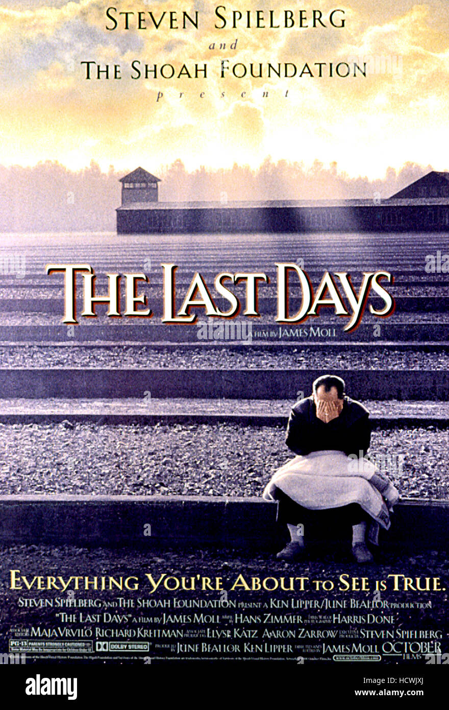 THE LAST DAYS, poster, 1998. ©October Films/courtesy Everett Collection ...