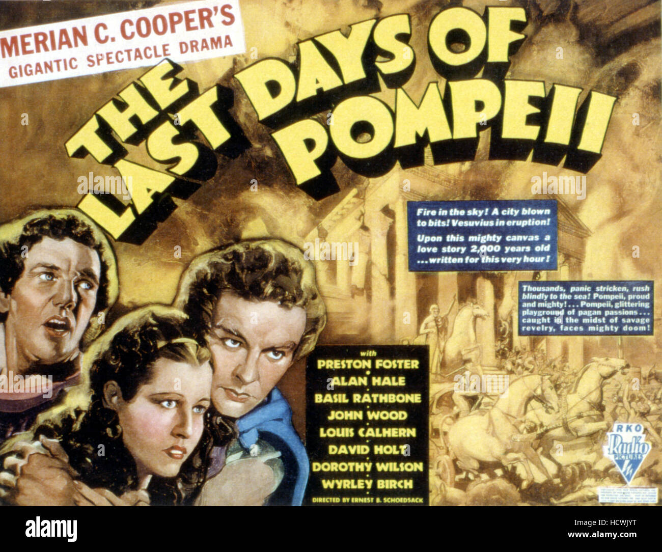 THE LAST DAYS OF POMPEII, Preston Foster, 1935 Stock Photo - Alamy