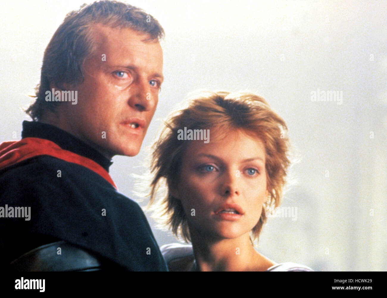 LADYHAWKE, Rutger Hauer, Michelle Pfeiffer, 1985 Stock Photo - Alamy