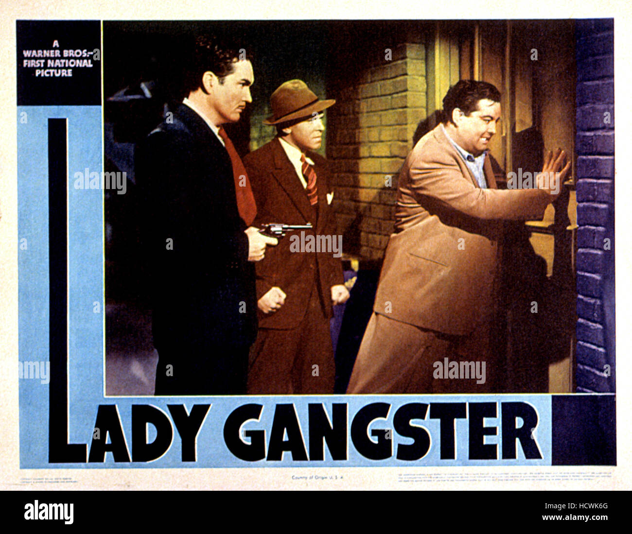 LADY GANGSTER, Frank Wilcox, Jackie Gleason, 1942 Stock Photo - Alamy