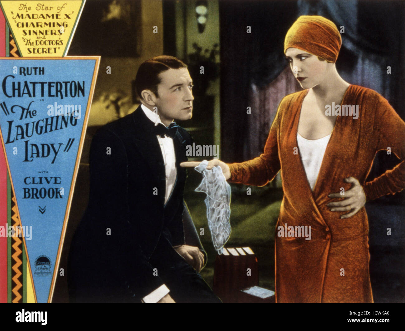 THE LAUGHING LADY, Clive Brook, Ruth Chatterton, 1929 Stock Photo - Alamy