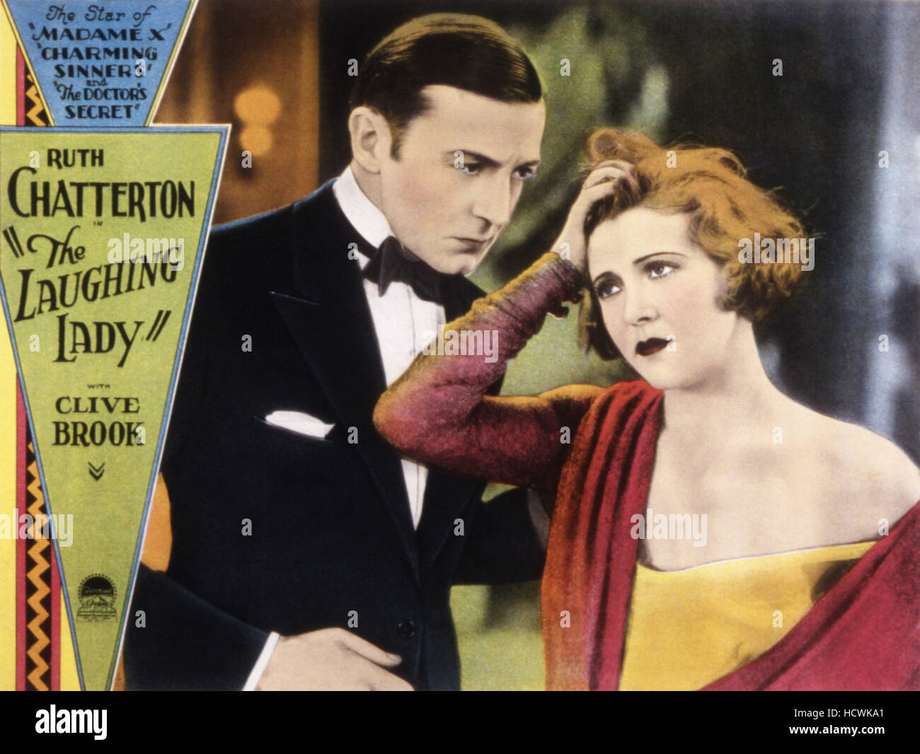 THE LAUGHING LADY, Clive Brook, Ruth Chatterton, 1929 Stock Photo - Alamy